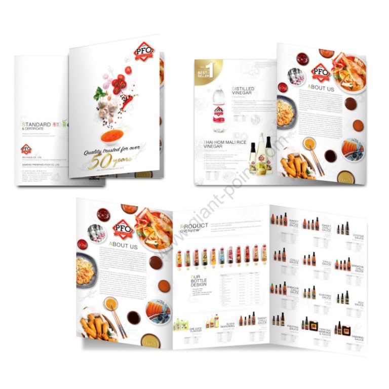 ตัวอย่างโปรไฟล์บริษัท พร้อมบริการออกแบบและผลิต Company Profile